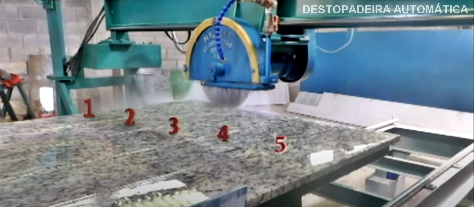 MÁQUINA DE CORTAR GRANITO - Maqfort Máquina para Marmoraria